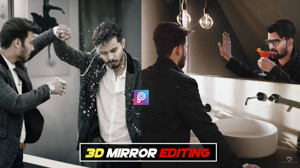 🔥Picsart 3D Mirror Photo Editing Background & Png Download